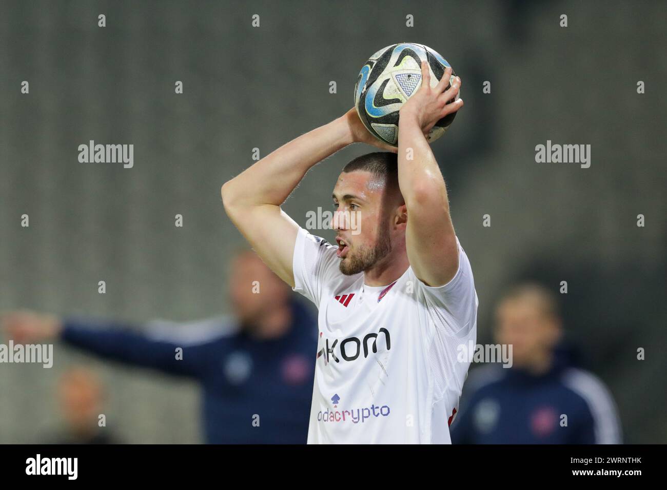 Kamil Pestka of Rakow Czestochowa seen in action during Polish PKO ...