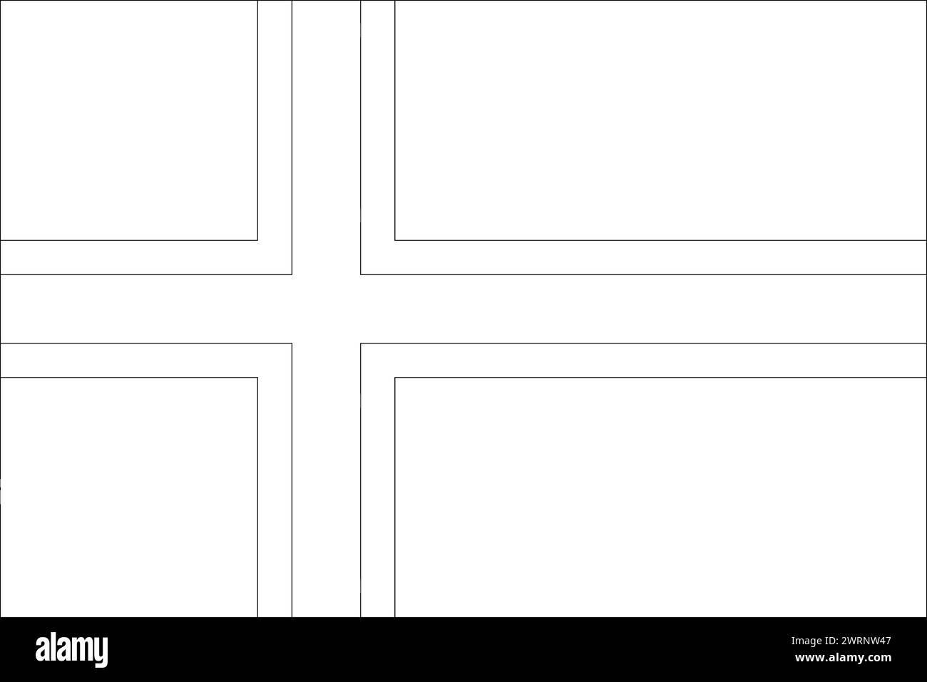 Coloring Iceland Flag Iceland Flag With Hand. Independence Day