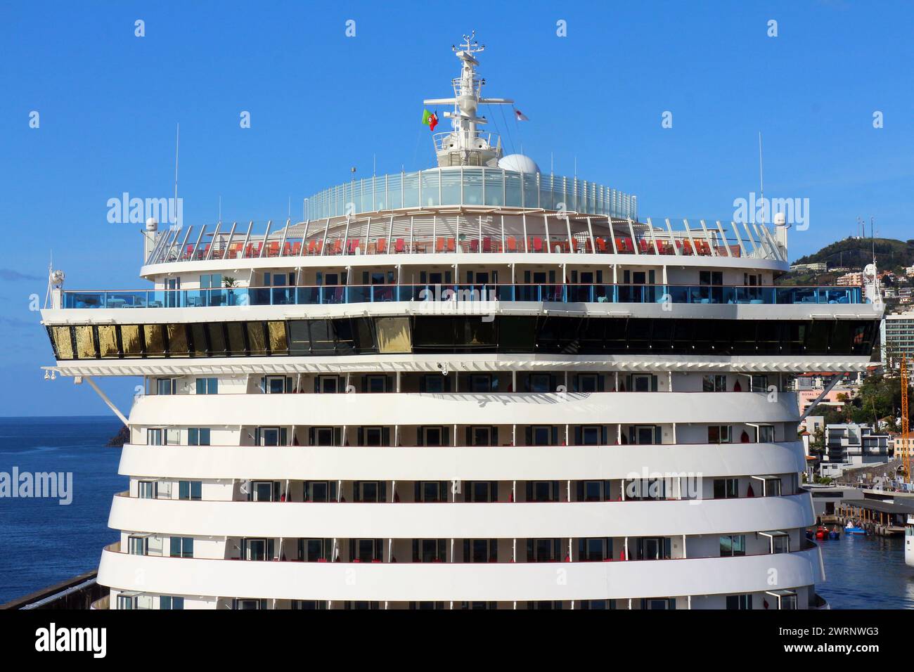 Bridge of the Aida Cosma in Funchal, Madeira, March 2024 Stock Photo ...