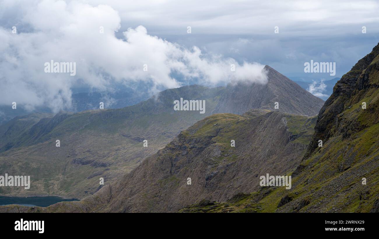 Mountain View of Snowdon, Wales Stock Photo - Alamy