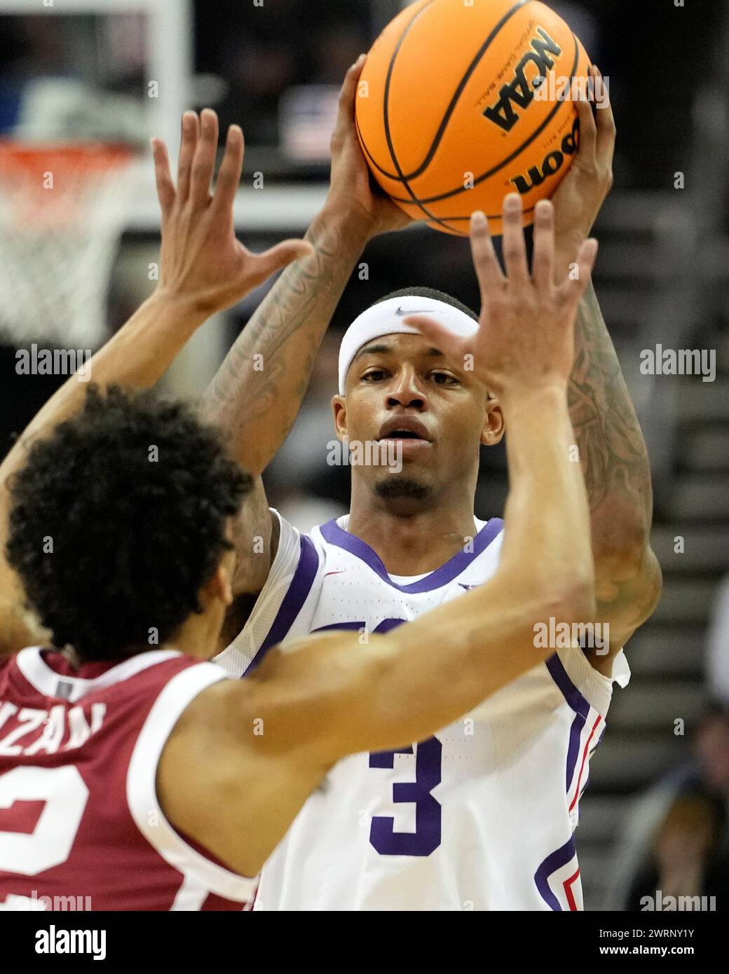 Kansas City, United States. 13th Feb, 2024. MAR 13 2024: TCU Horned ...