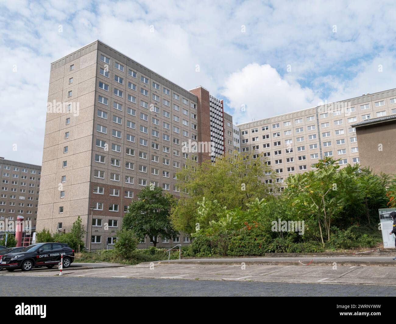 General view of the exterior of the foreign espionage unit offices at ...
