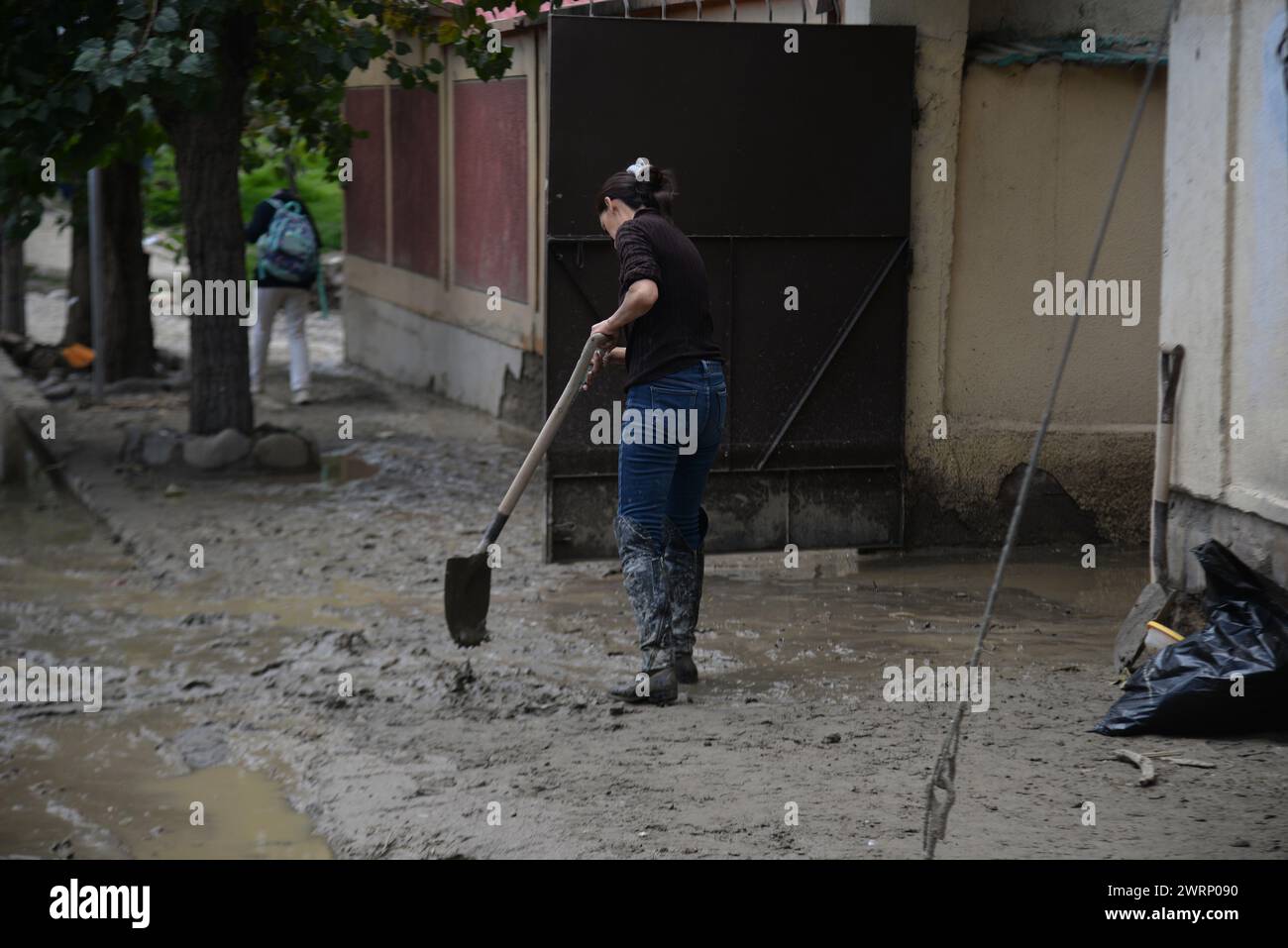 The Amor de Dios area located in the southern area of the city of La Paz is in emergency due to ...