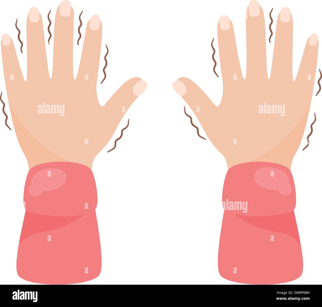 parkinson tremor hands Stock Vector Image & Art - Alamy