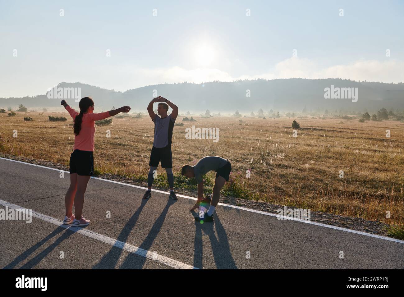 Dynamic running poses hi-res stock photography and images - Alamy