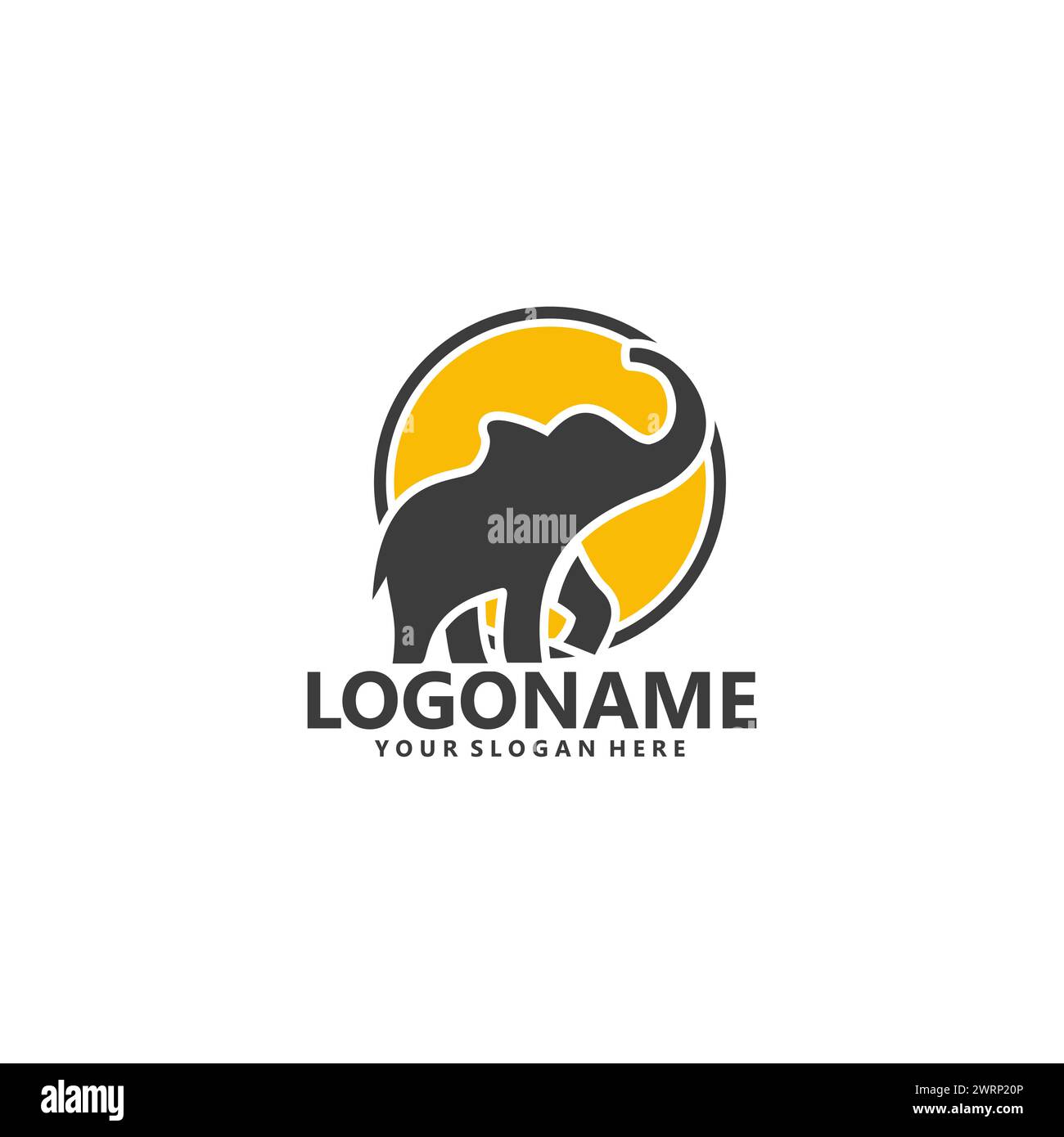 Elephant character design hi-res stock photography and images - Alamy