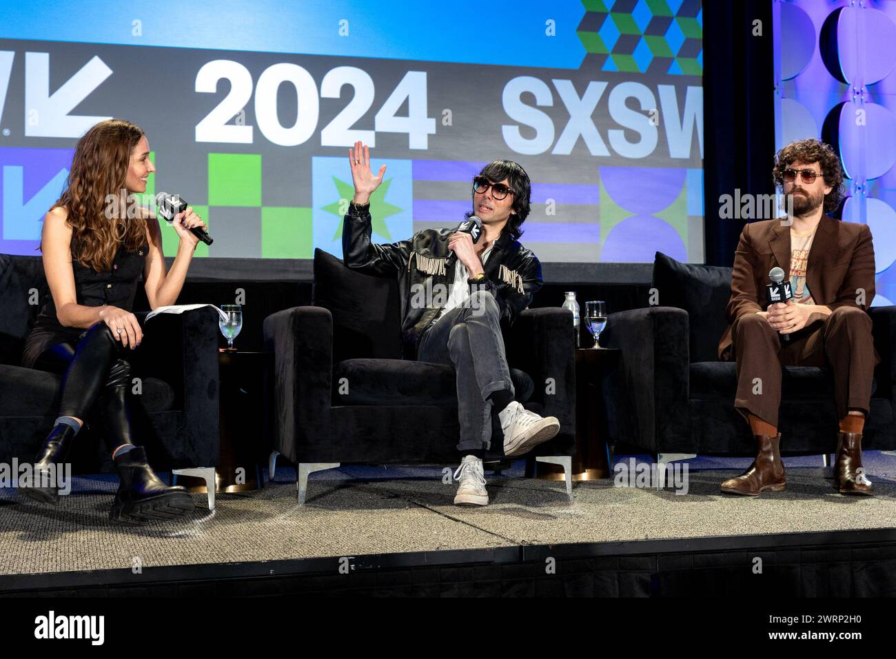 Austin, USA. 13th Mar, 2024. Katie Bain, Billboard, Xavier de Rosnay ...