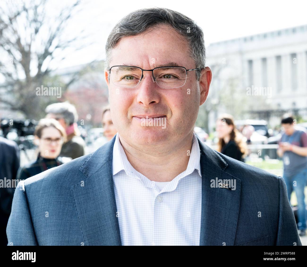 Washington, United States. 13th Mar, 2024. Eugene Vindman at a press ...
