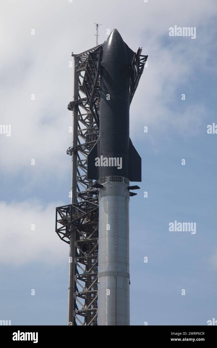 Starship launch march 2024 hi-res stock photography and images - Alamy