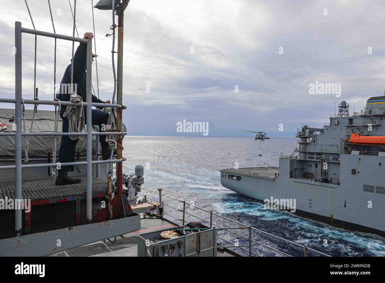 240311-N-ED646-1121 ATLANTIC OCEAN (March 11, 2024) Quartermaster 1st ...