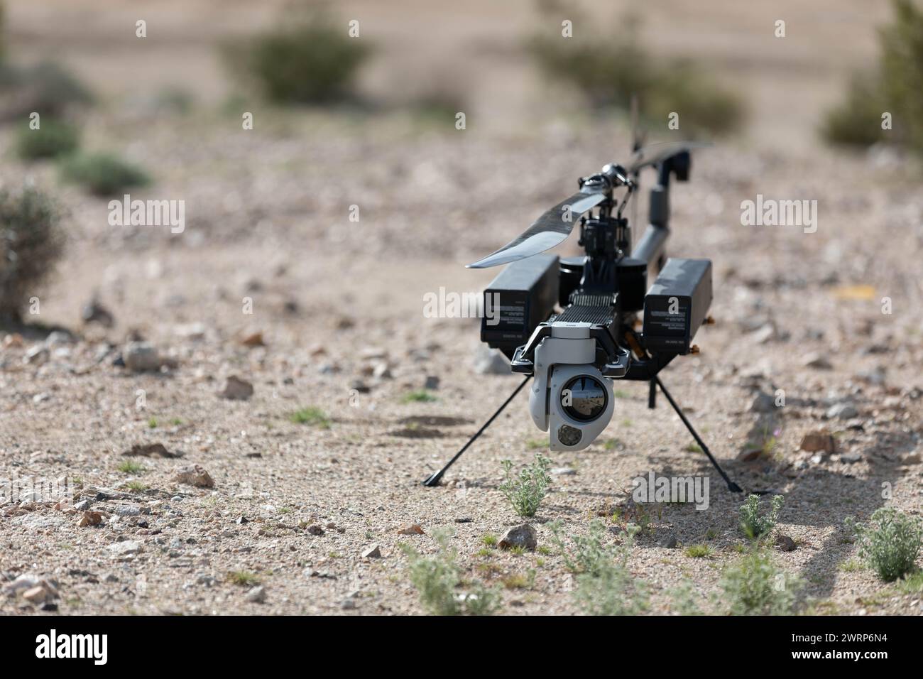 The Ghost-X Unmanned Aircraft System awaits takeoff during ongoing ...