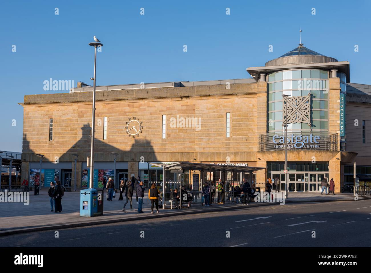 7 March 2024. Inverness,Scotland. This is the exterior of the Eastgate ...