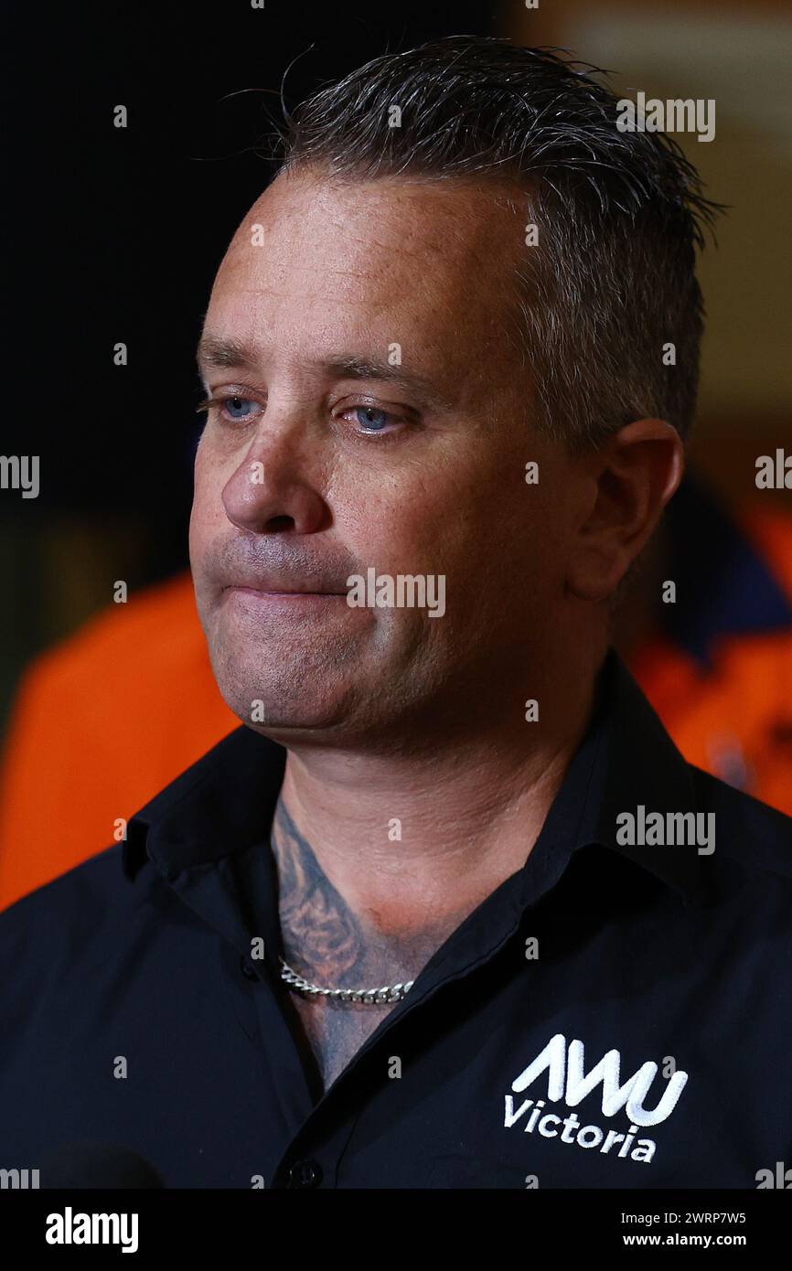 Ballarat, Australia. 14th Mar, 2024. Australian Workers Union Victoria ...