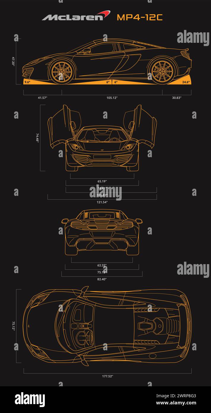 Mercedes slr 722 Stock Vector Images - Alamy