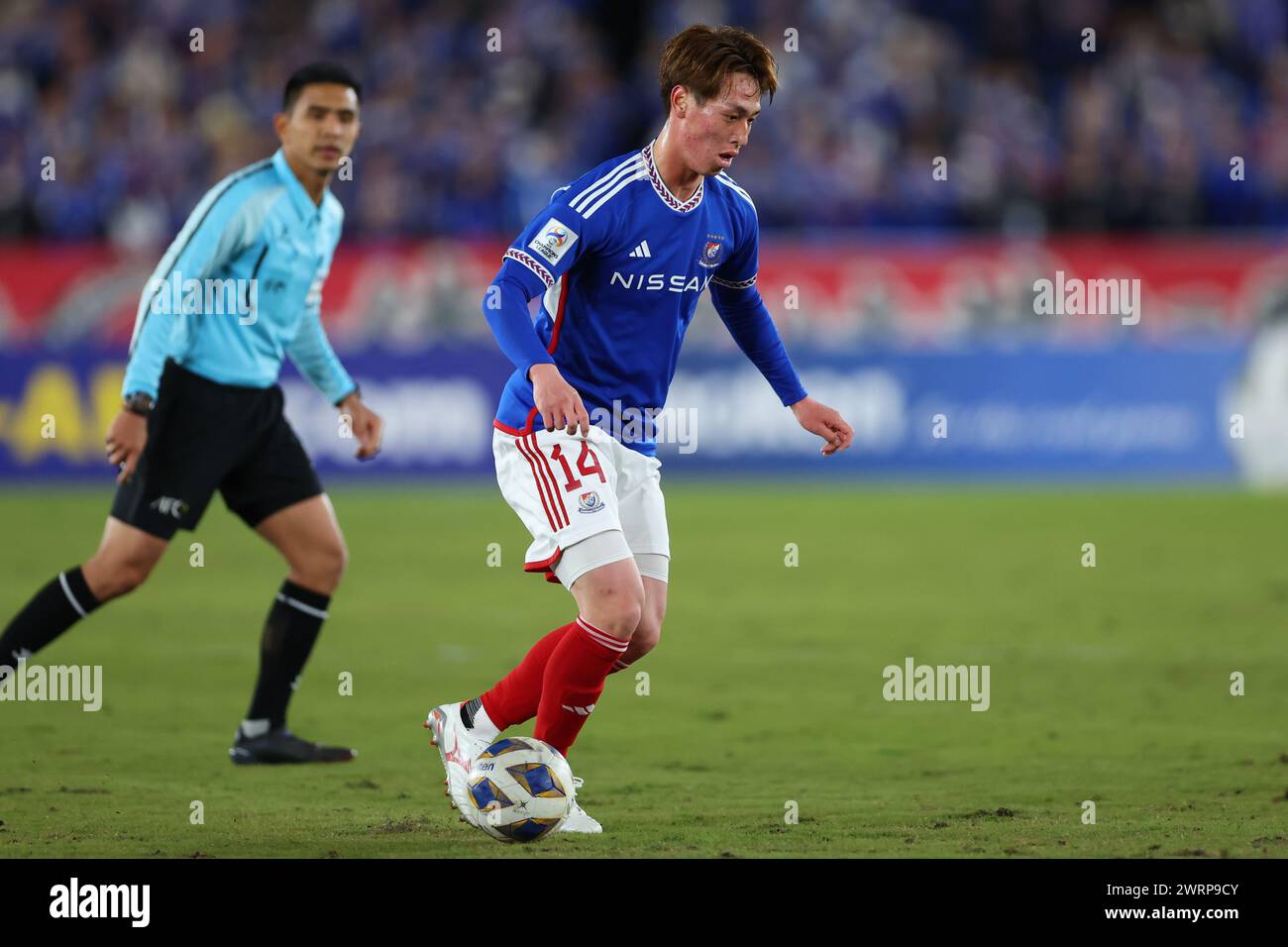 Nissan Stadium, Kanagawa, Japan. 13th Mar, 2024. Asahi Uenaka (F ...