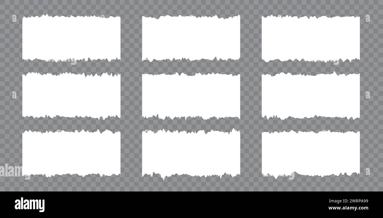 Ragged edge rectangular frame hi-res stock photography and images - Alamy