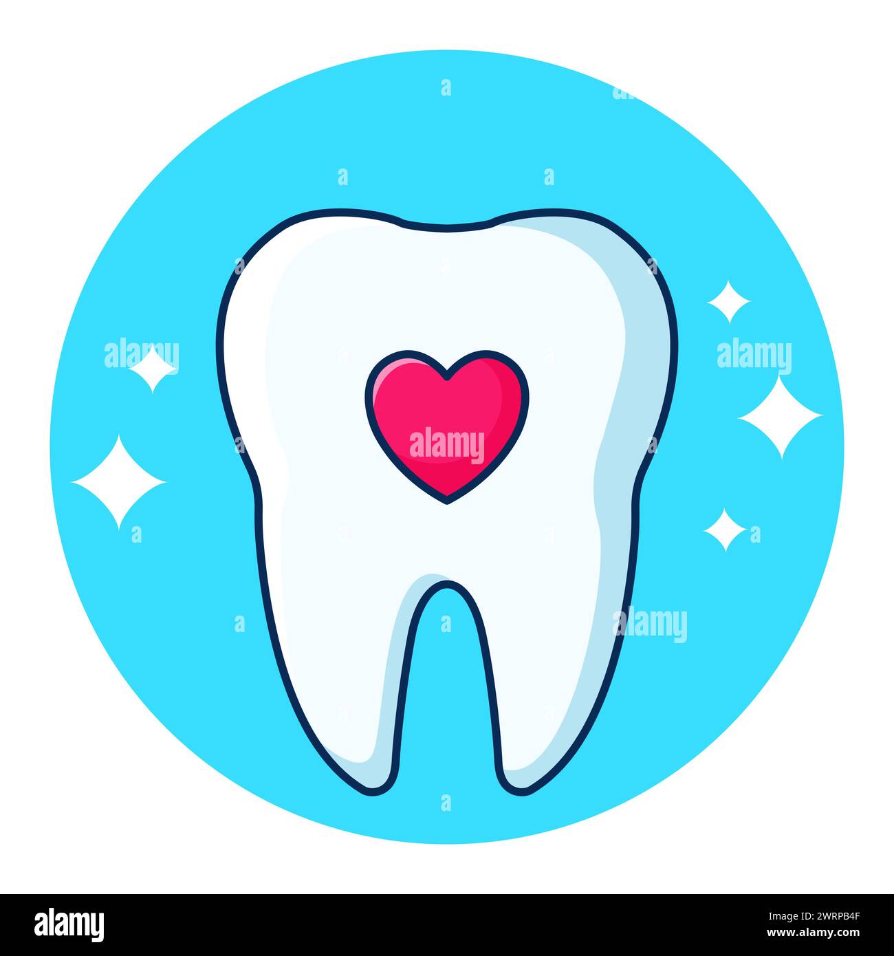 Healthy tooth. Teeth cleaning. Childrens learning card. Poster for ...