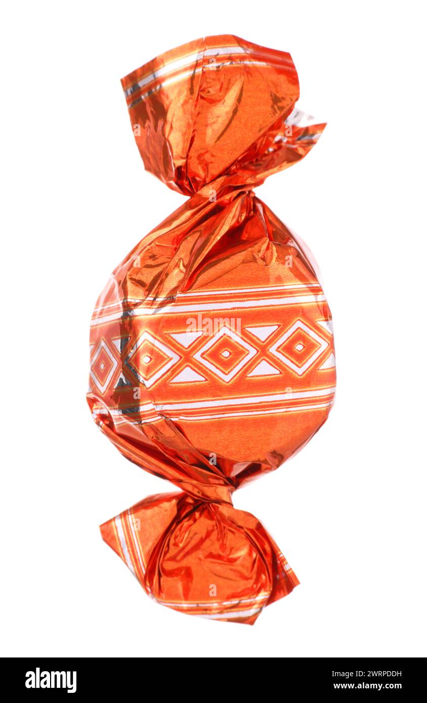 Orange candy wrap hi-res stock photography and images - Alamy