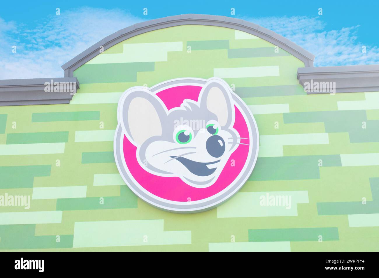 Chuck e cheese exterior hi-res stock photography and images - Alamy