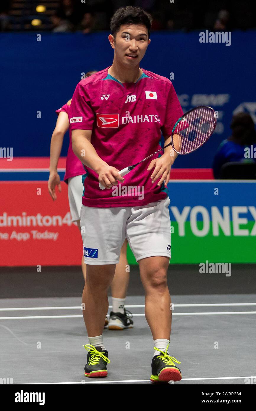 Birmingham, United Kingdom on 13 March 2024, Kyohei Yamashita (JPN) of ...