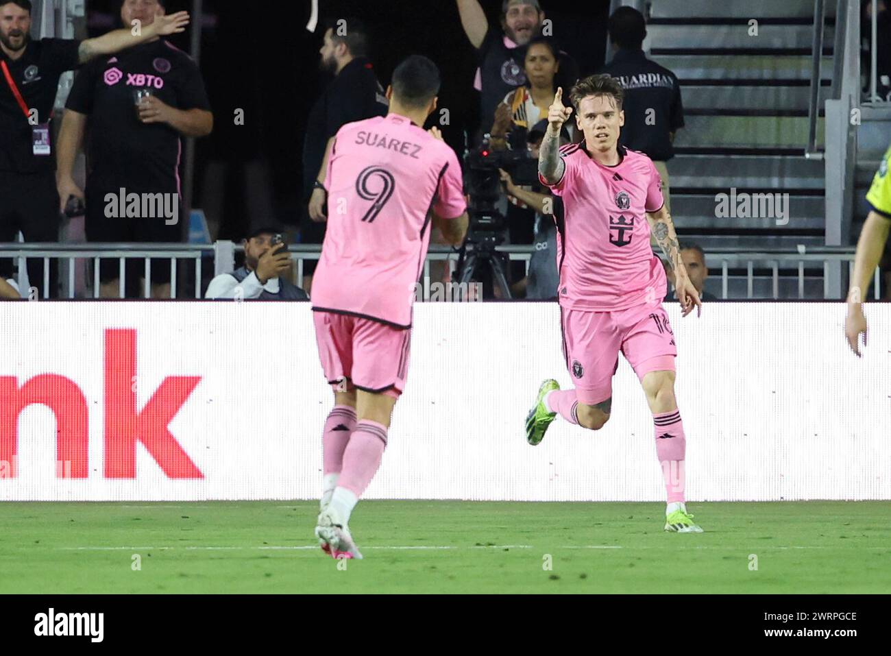 FORT LAUDERDALE, FL - MARCH 13: Inter Miami midfielder Robert Taylor ...