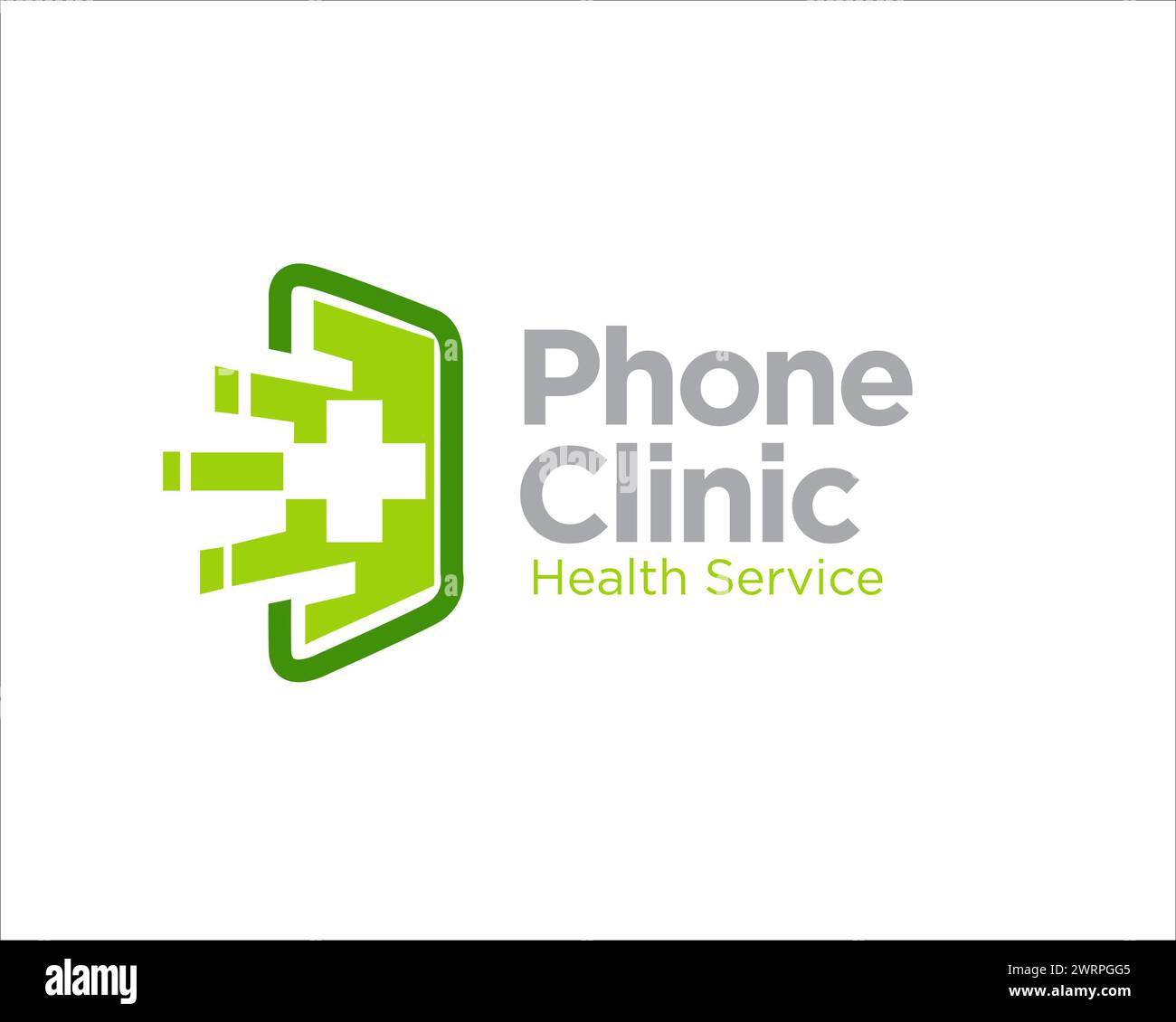 phone clinic logo designs for medical service and app health logo Stock ...