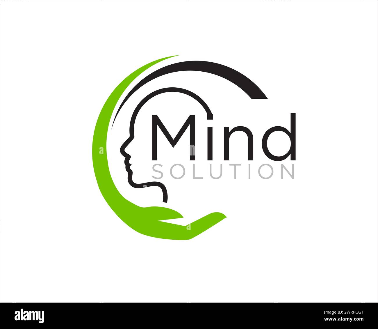 mind solution logo designs for medical consult logo Stock Vector Image ...