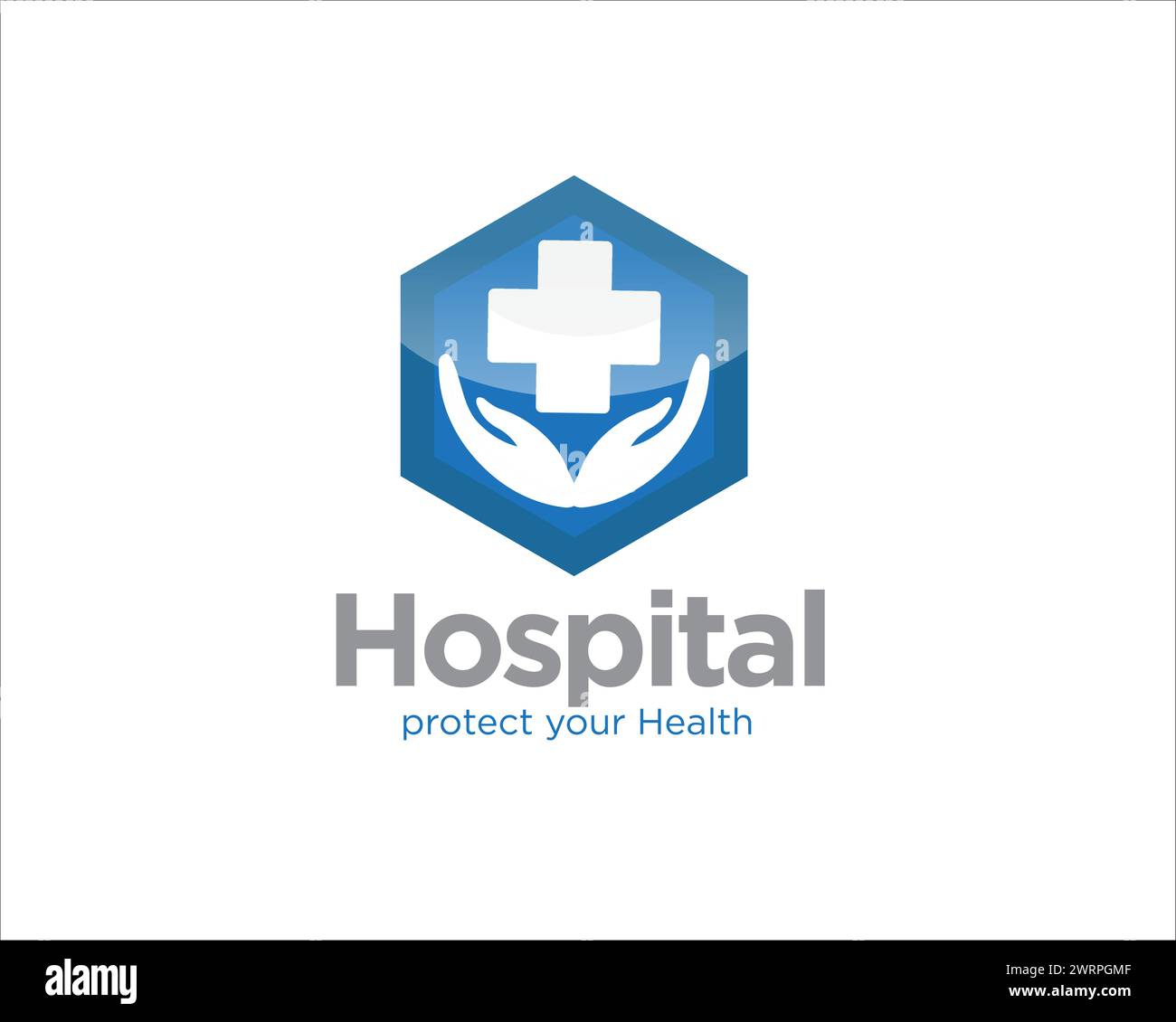 cross care hospital logo designs simple for medical service and clinic ...