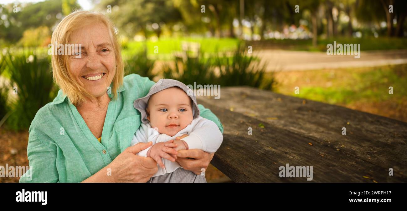 Beautiful happy smiling senior elderly woman holding on hands cute ...