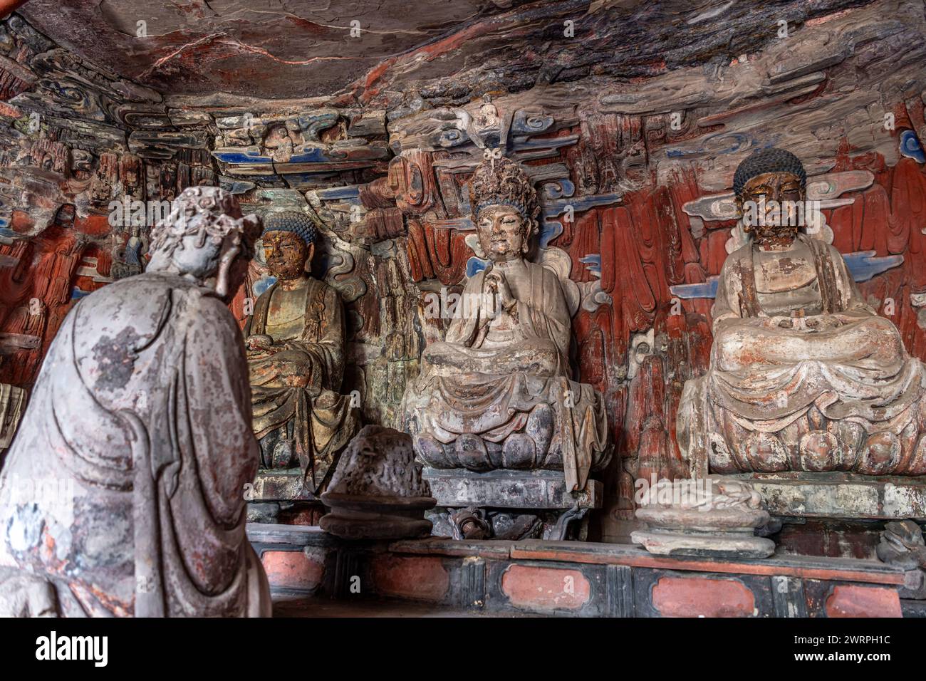 Dazu Rock Carvings are cliff carvings from the late Tang and early Song ...