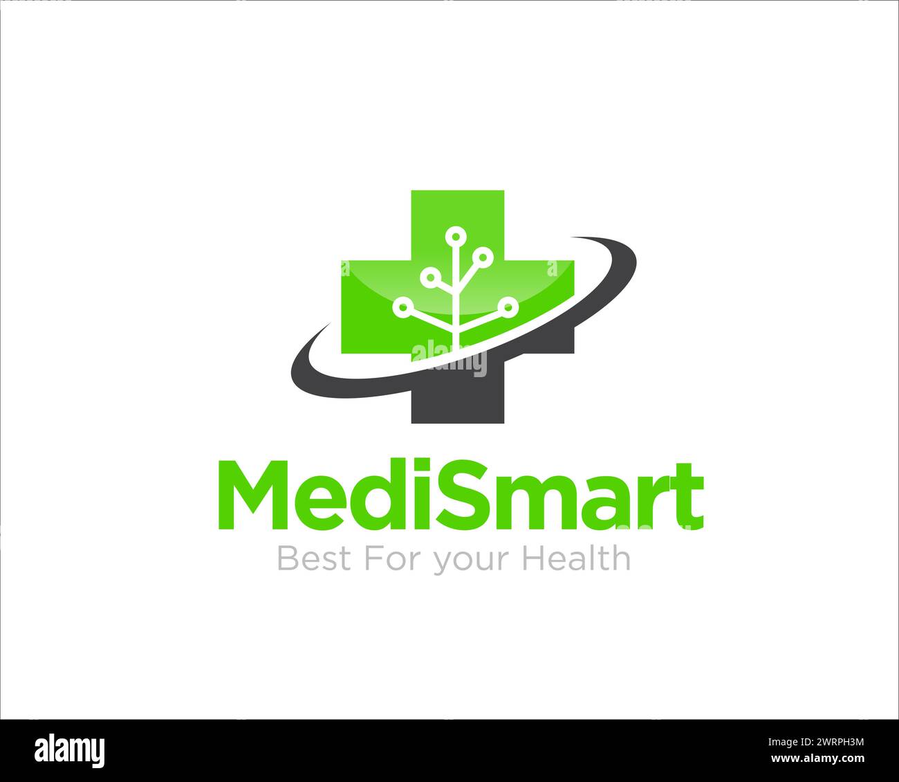 medical tech logo designs for medical service modern Stock Vector Image ...