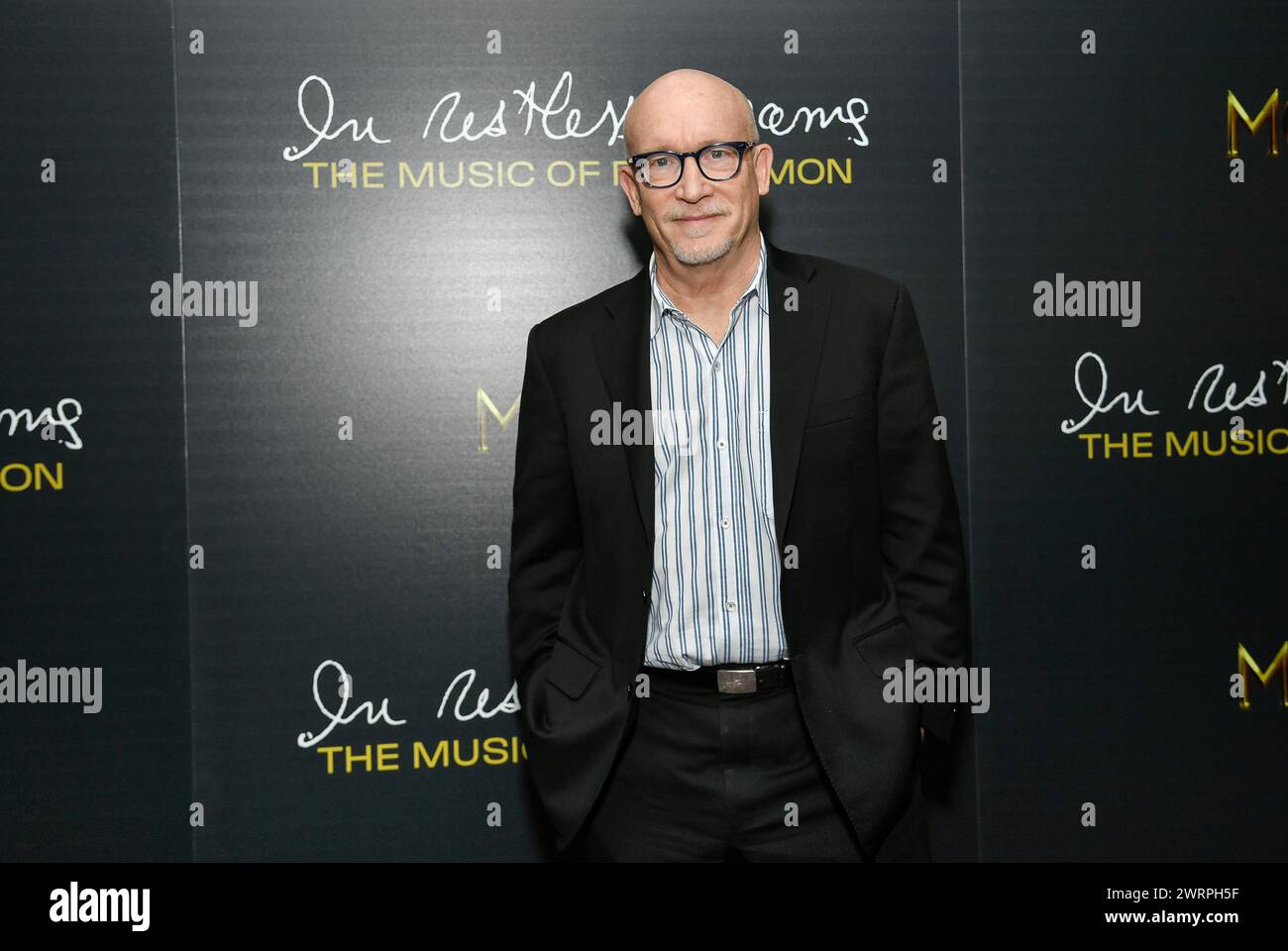 Alex Gibney attends the MGM+ premiere of "In Restless Dreams: The Music ...
