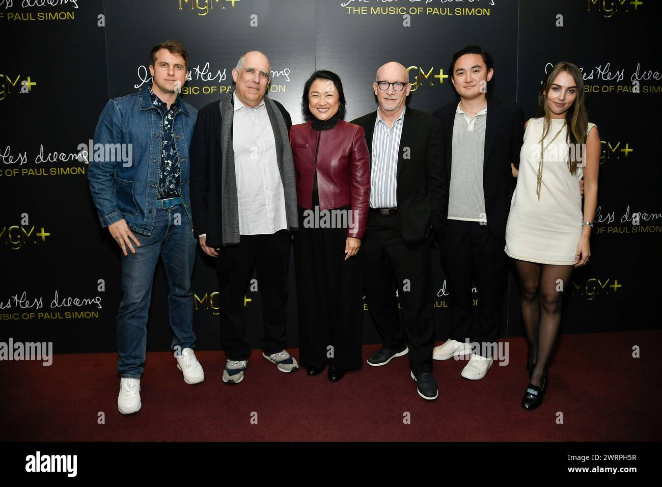 Joey Marra, from left, William Horberg, Zhang Xin, Alex Gibney, Sean ...