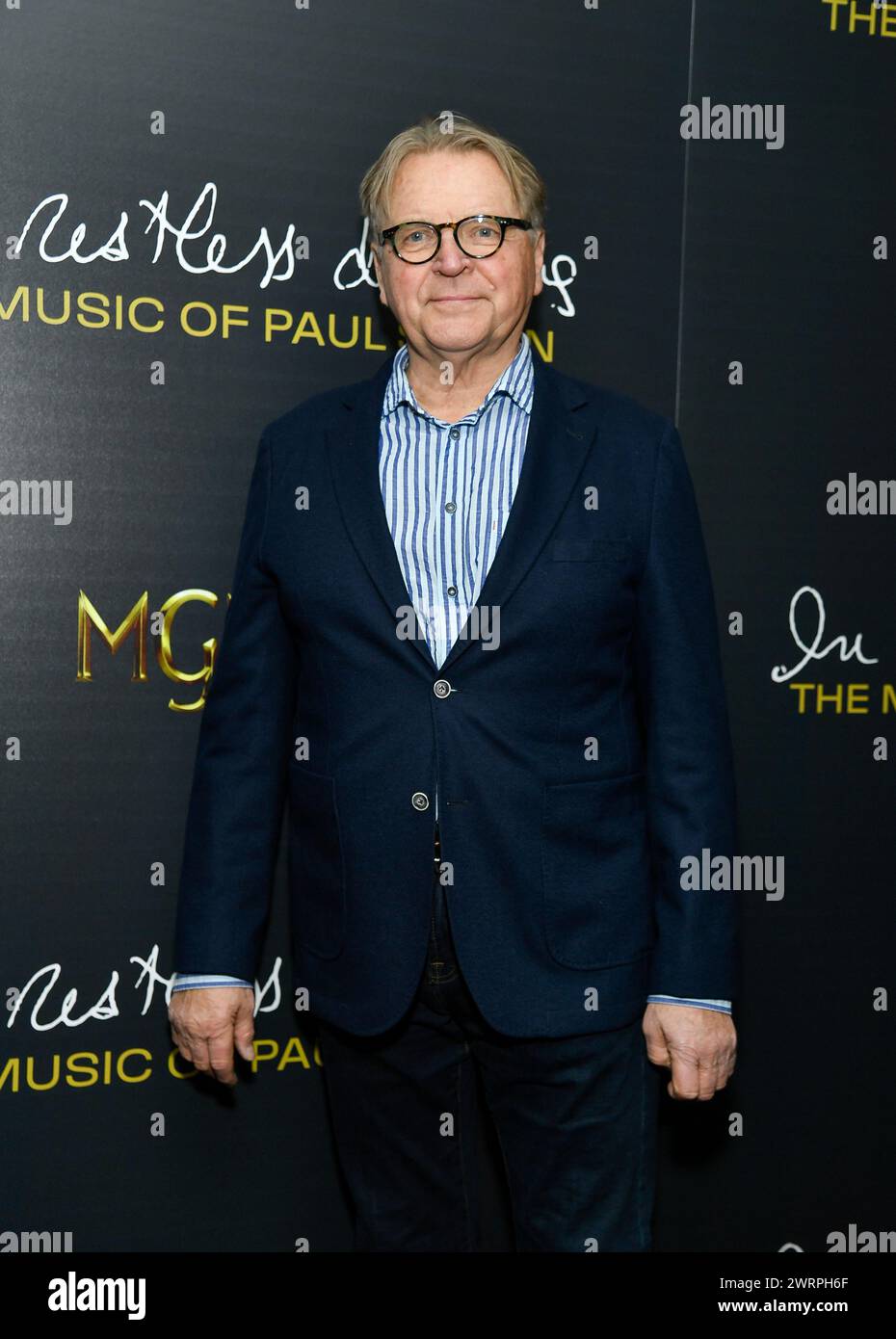David Rasche attends the MGM+ premiere of "In Restless Dreams: The ...