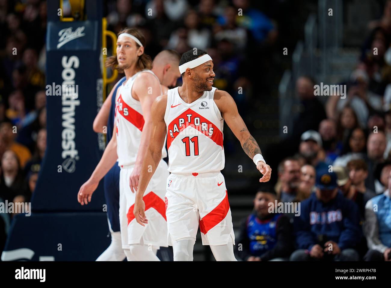 Toronto Raptors forward Bruce Brown (11) in the first half of an NBA ...