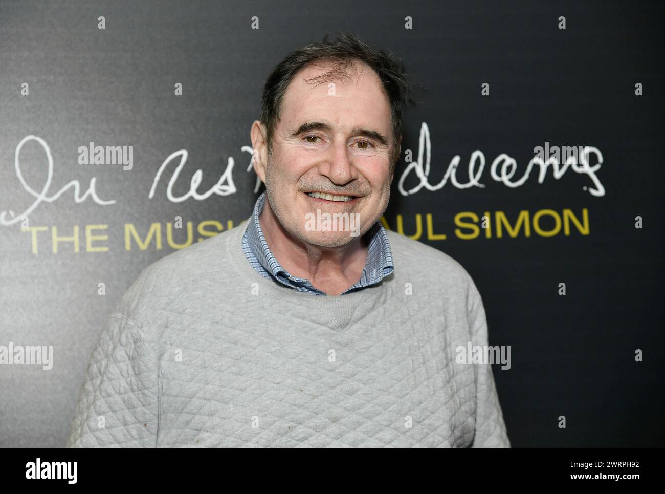 Richard Kind attends the MGM+ premiere of "In Restless Dreams: The ...