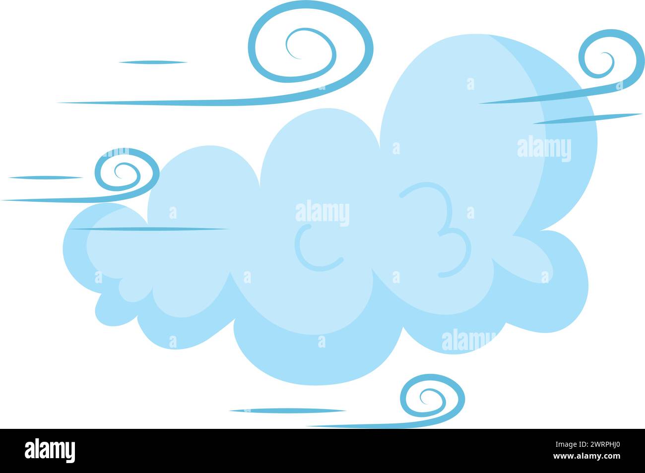 weather wind cloud Stock Vector Image & Art - Alamy