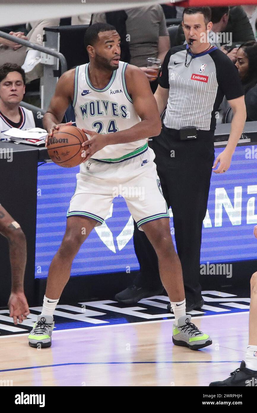 LOS ANGELES, CA - MARCH 12: Minnesota Timberwolves foward T.J. Warren ...