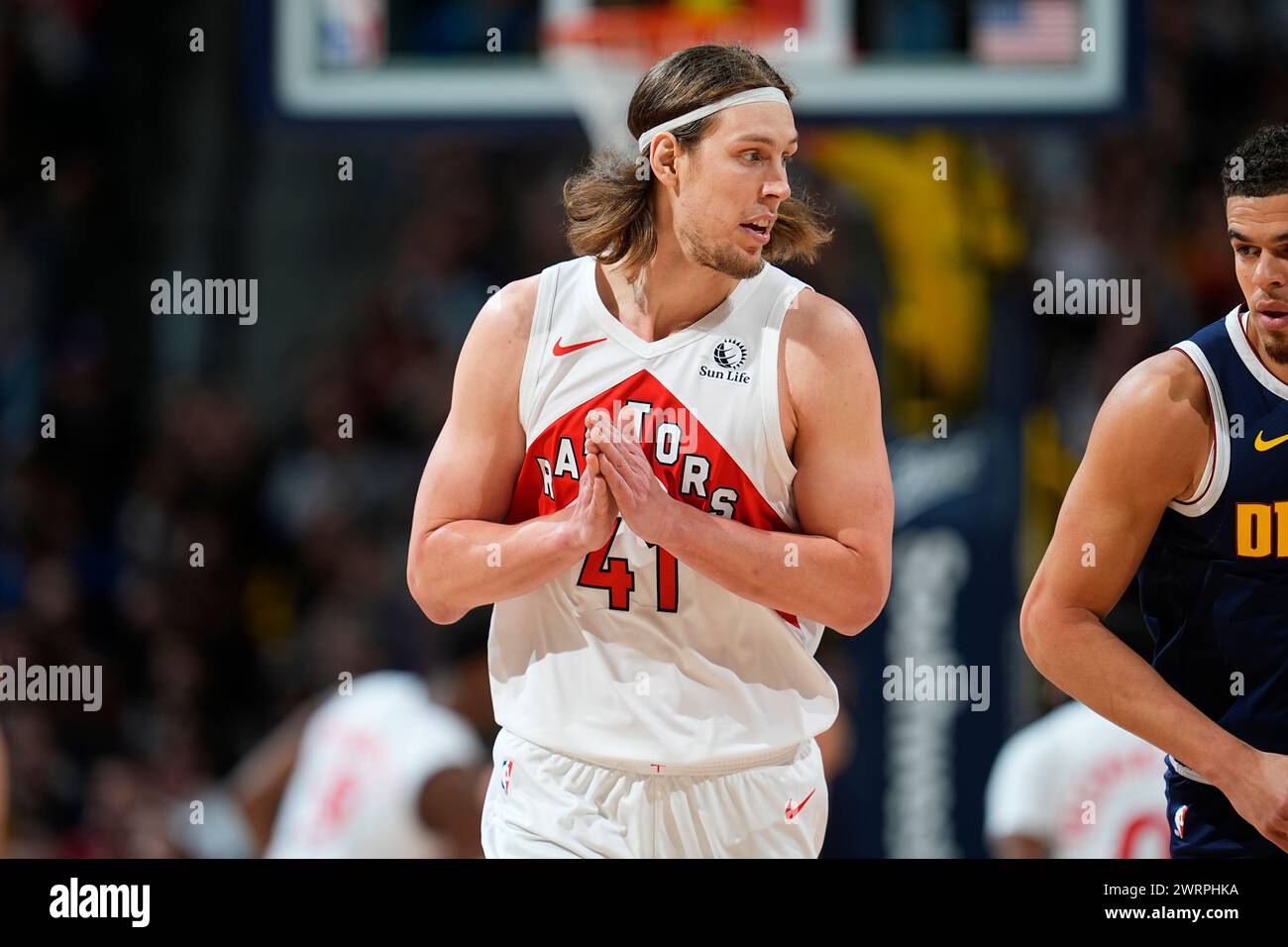 Toronto Raptors forward Kelly Olynyk (41) in the second half of an NBA ...