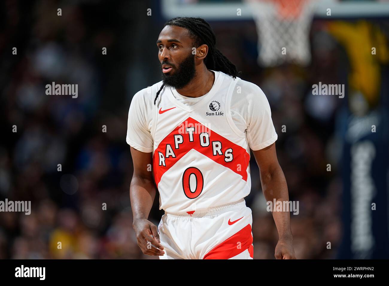 Toronto Raptors guard Javon Freeman-Liberty (0) in the second half of ...
