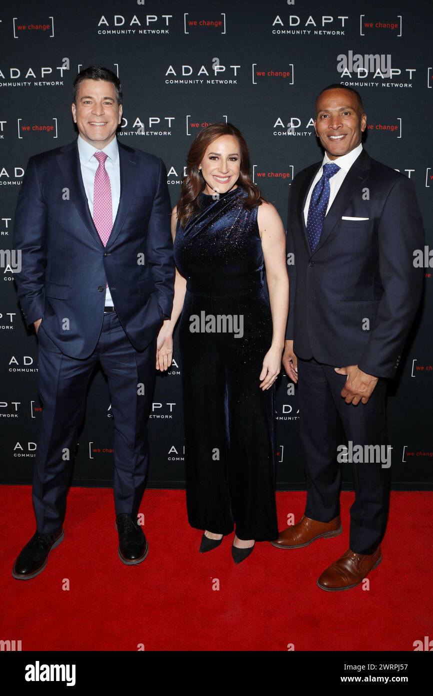 New York, United States. 13th Mar, 2024. Steve Lacy, Teresa Priolo and ...