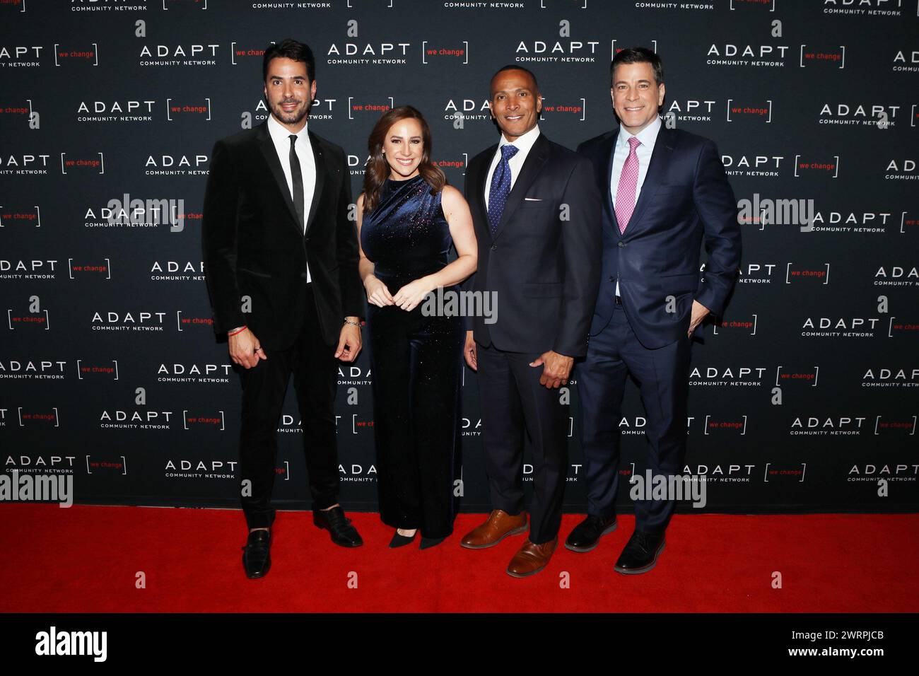 New York, United States. 13th Mar, 2024. Javier Gomez, Teresa Priolo ...