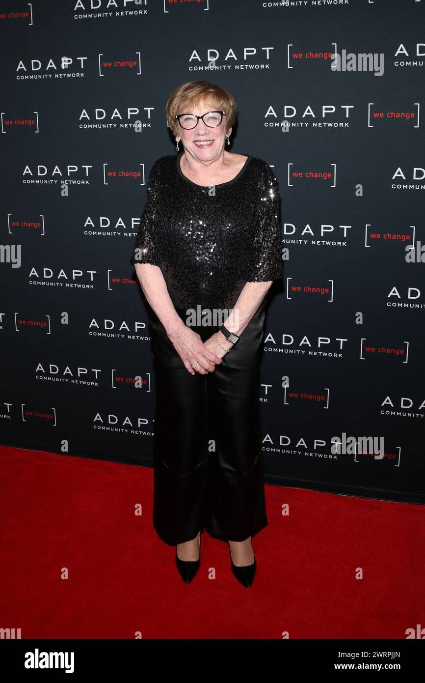 New York, United States. 13th Mar, 2024. Linda Laul during the 2024 ...