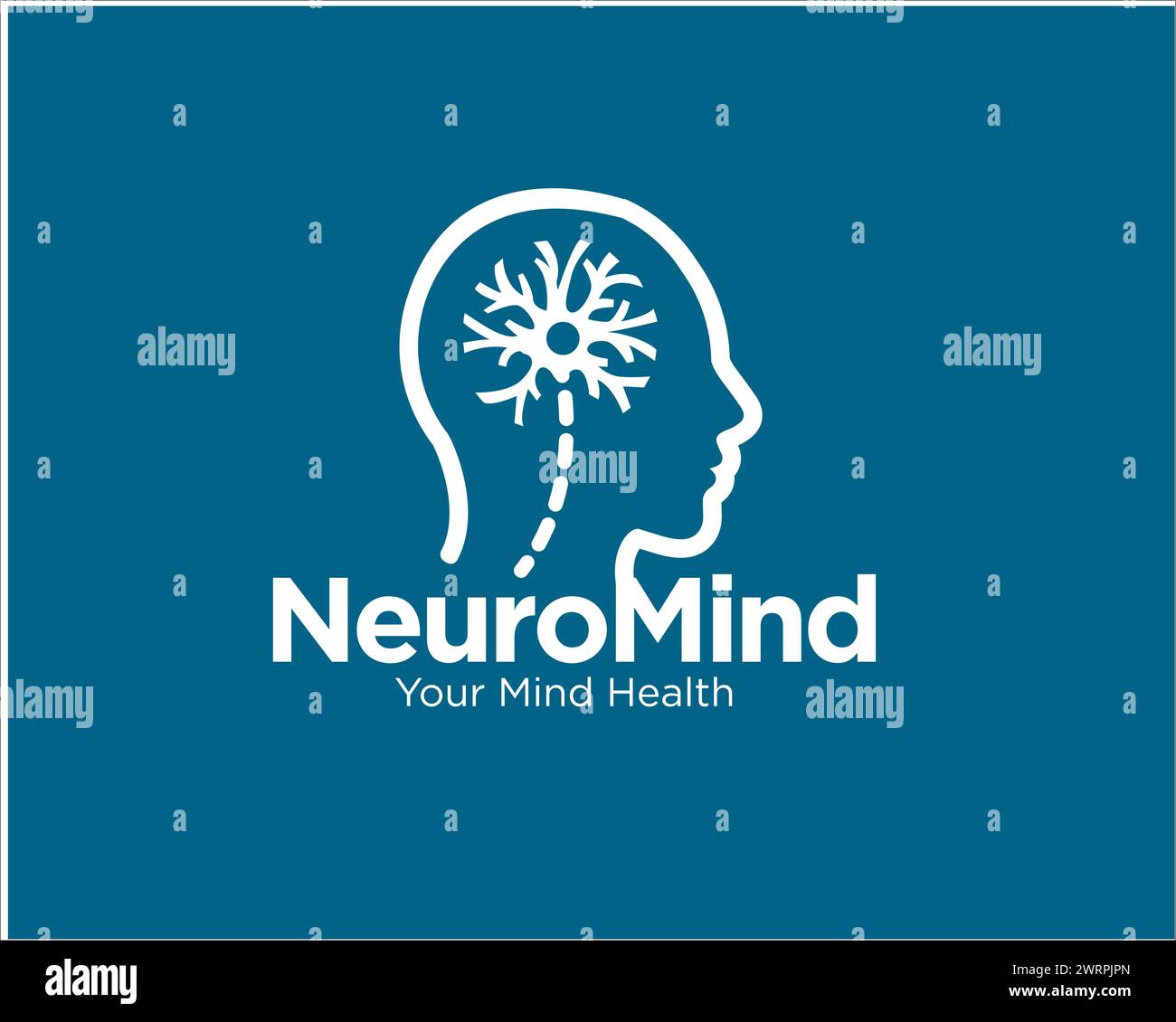 neuron mind logo for medical and health service and consult logo Stock ...