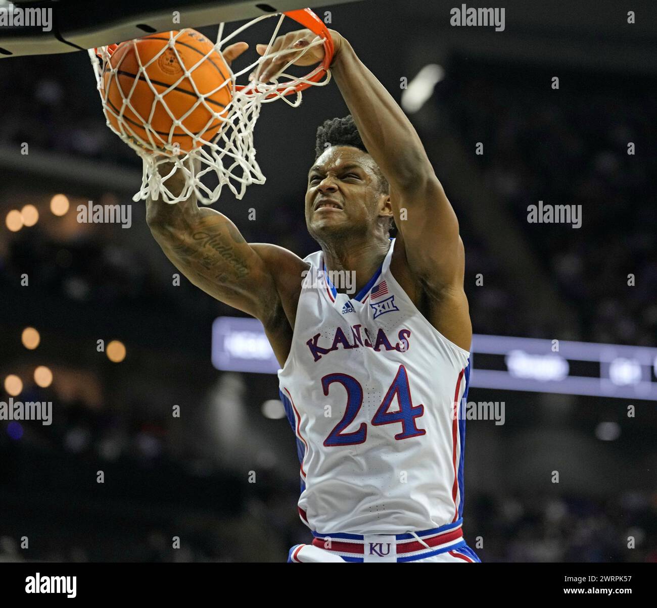 Kansas jayhawks mens basketball 2024 hi-res stock photography and ...