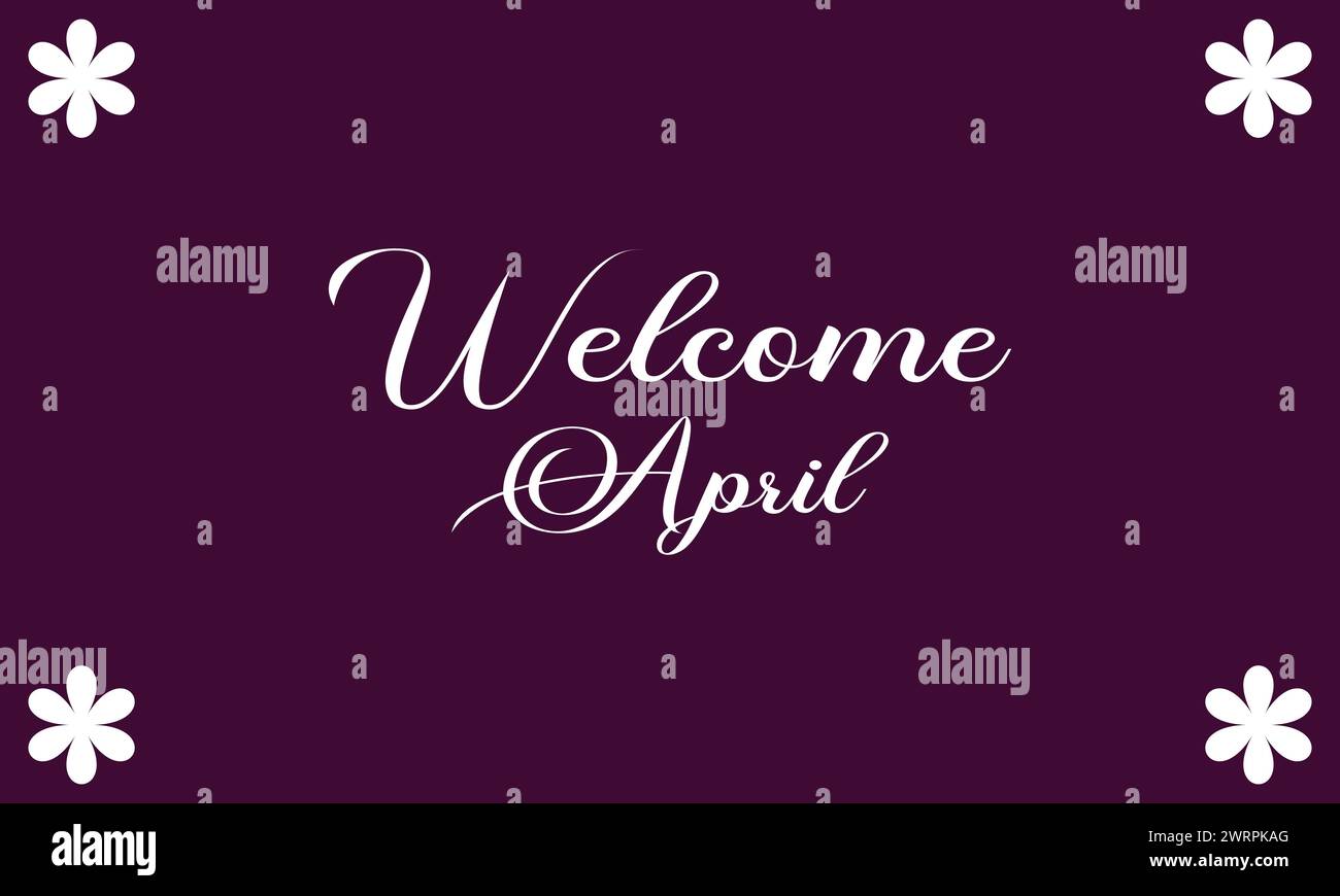 Welcome flower hi-res stock photography and images - Alamy