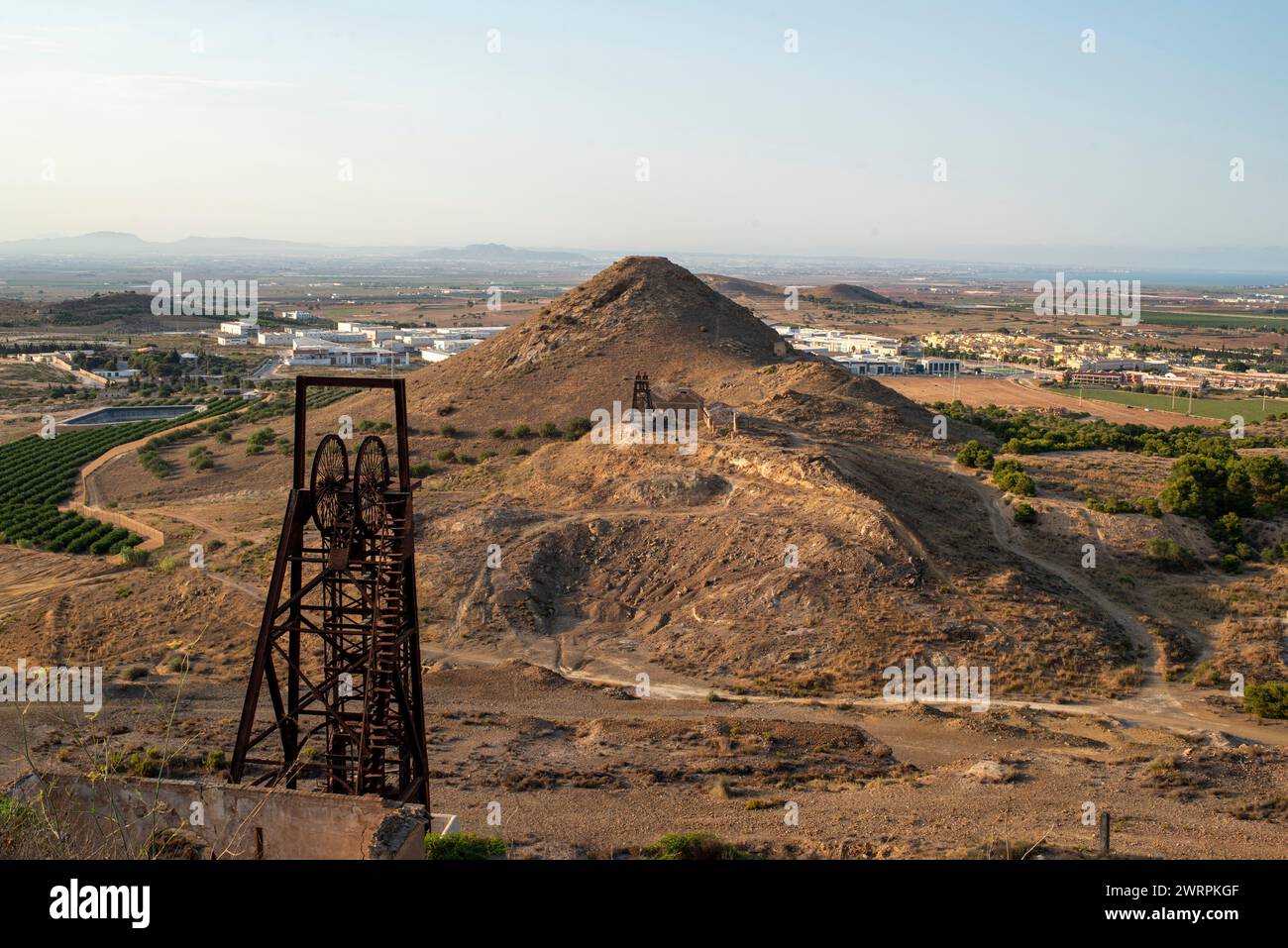 Cabezo Rajao ancient mining complex Stock Photo - Alamy