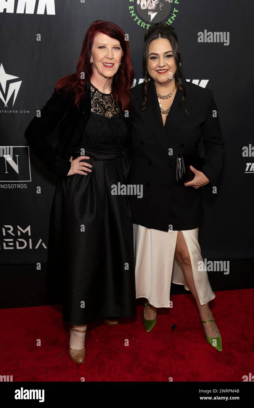 Hollywood, USA. 13th Mar, 2024. Kate Flannery and Maureen Bharoocha ...