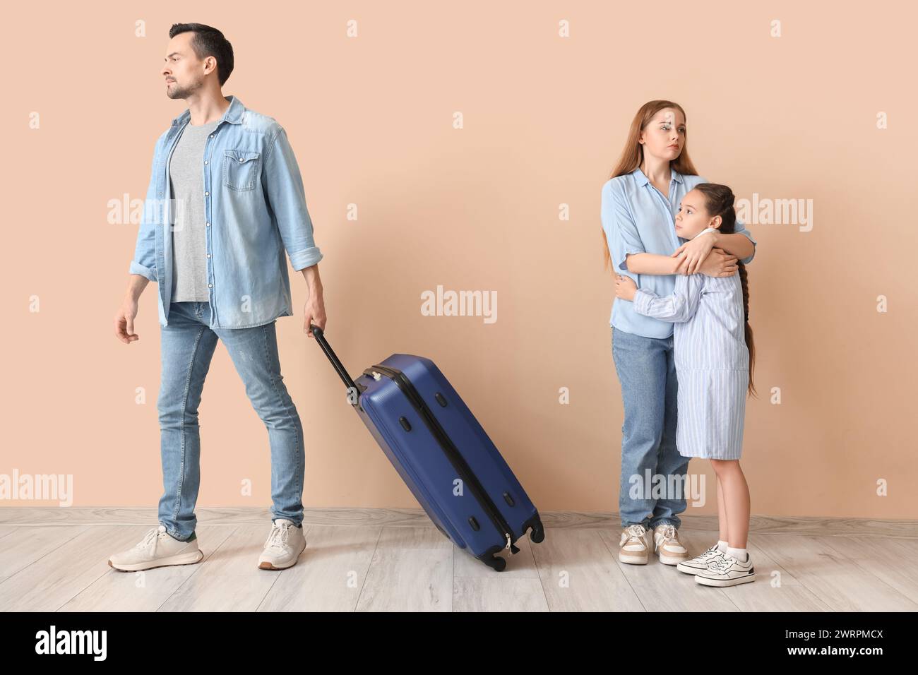 Child custody mother leaving hi-res stock photography and images - Alamy