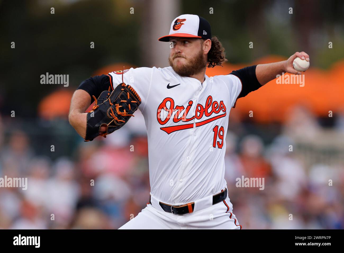 SARASOTA, FL - MARCH 13: Baltimore Orioles starting pitcher Cole Irvin ...